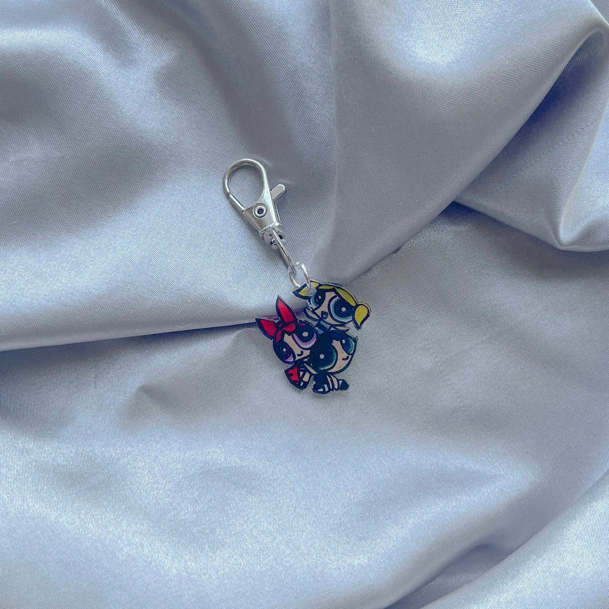 Powerpuff Girls Keychain - Etsy