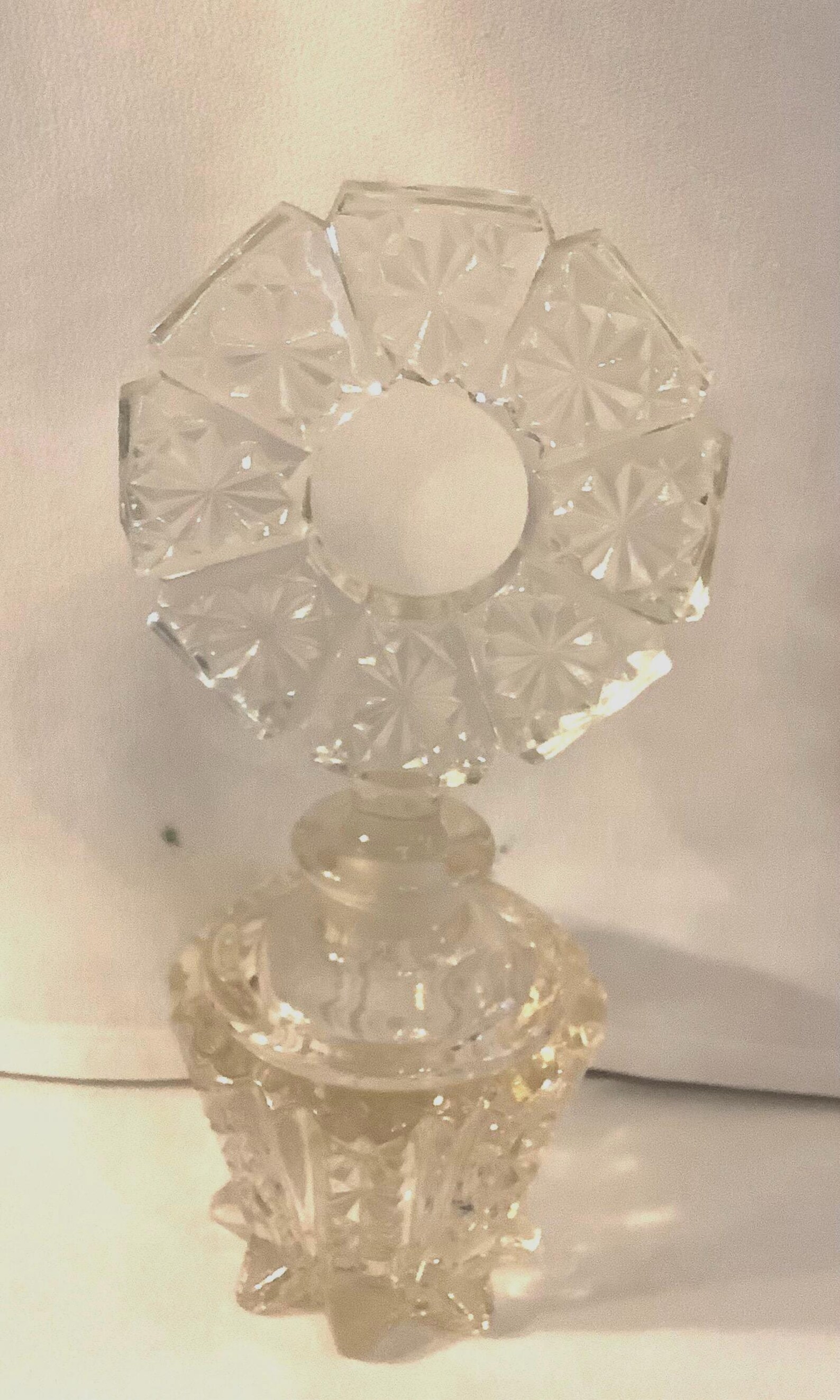 Vintage Perfume Bottle “sunburst” Pattern. - Etsy