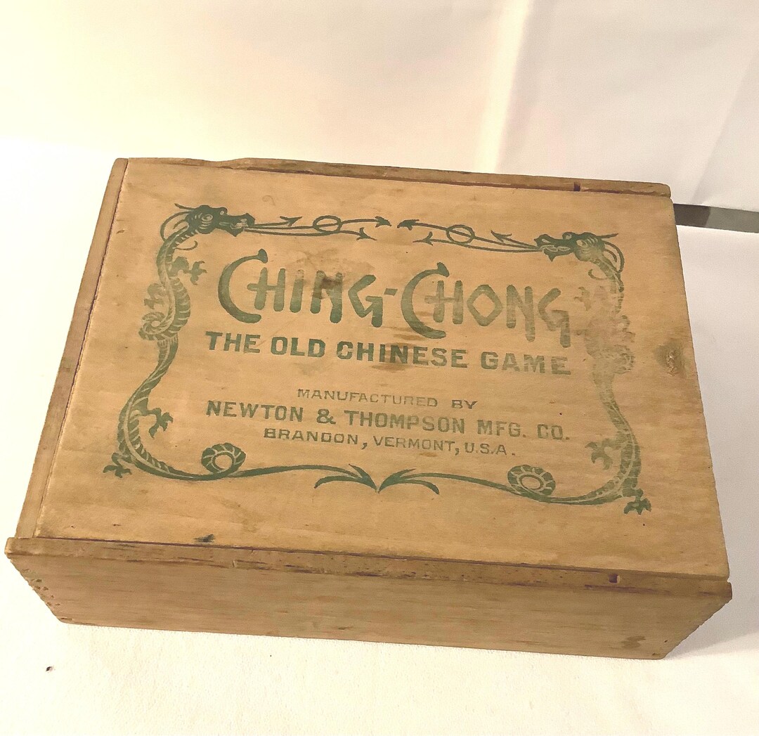 Ching-chong Also Know as Ma Jong - Etsy