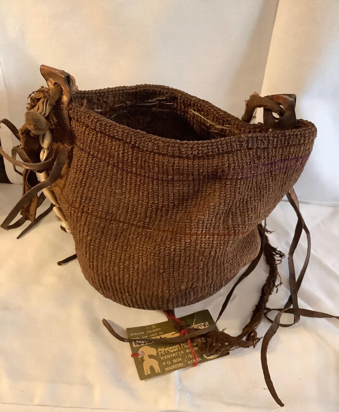 African Akamba Folkart Bag - Etsy