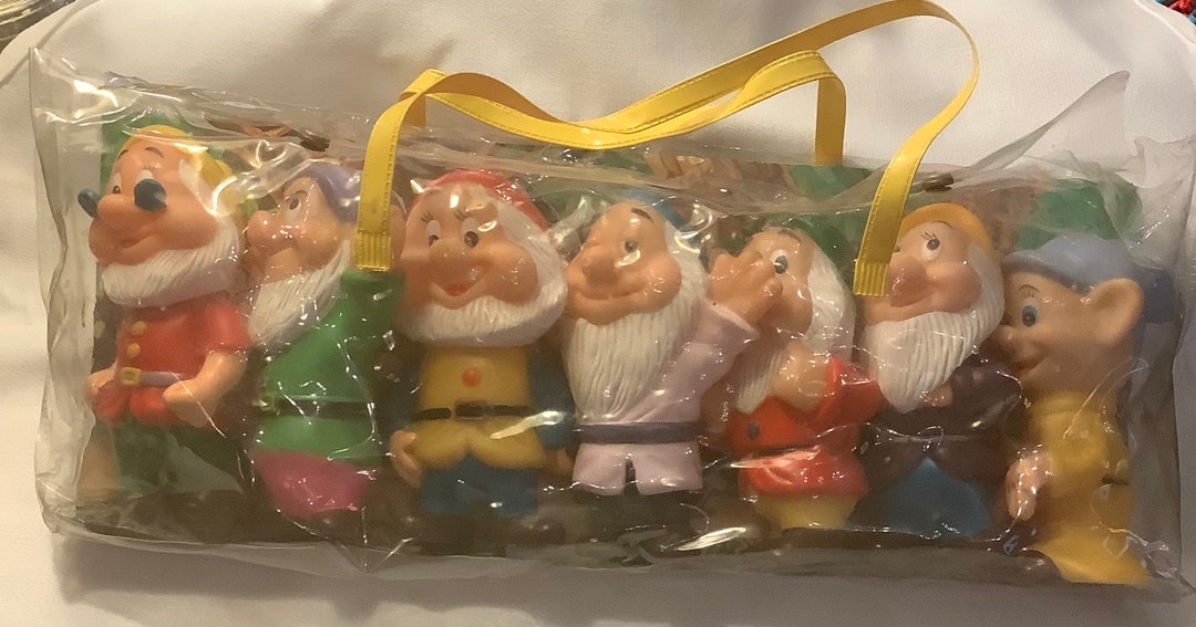 Walt Disney Productions Seven Dwarfs Toys - Etsy