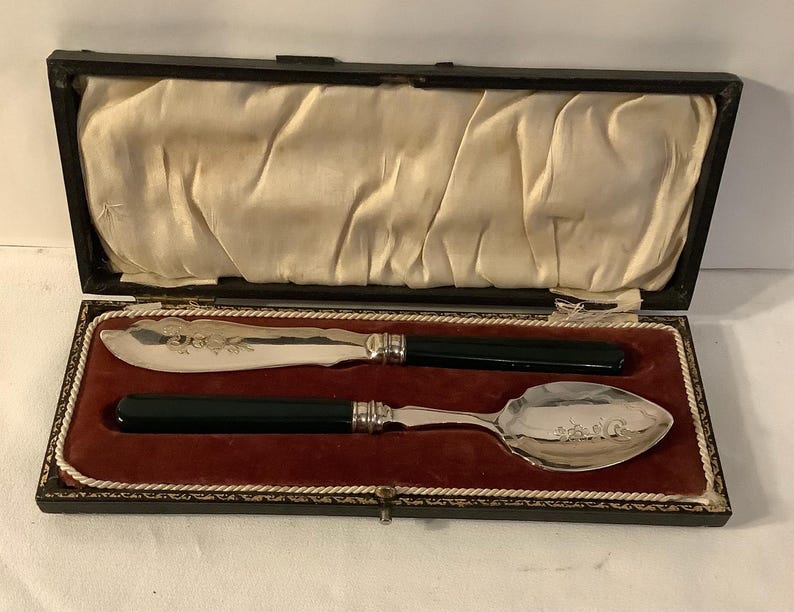 Jam Spoon and Butter Knife Boxed Set - Etsy