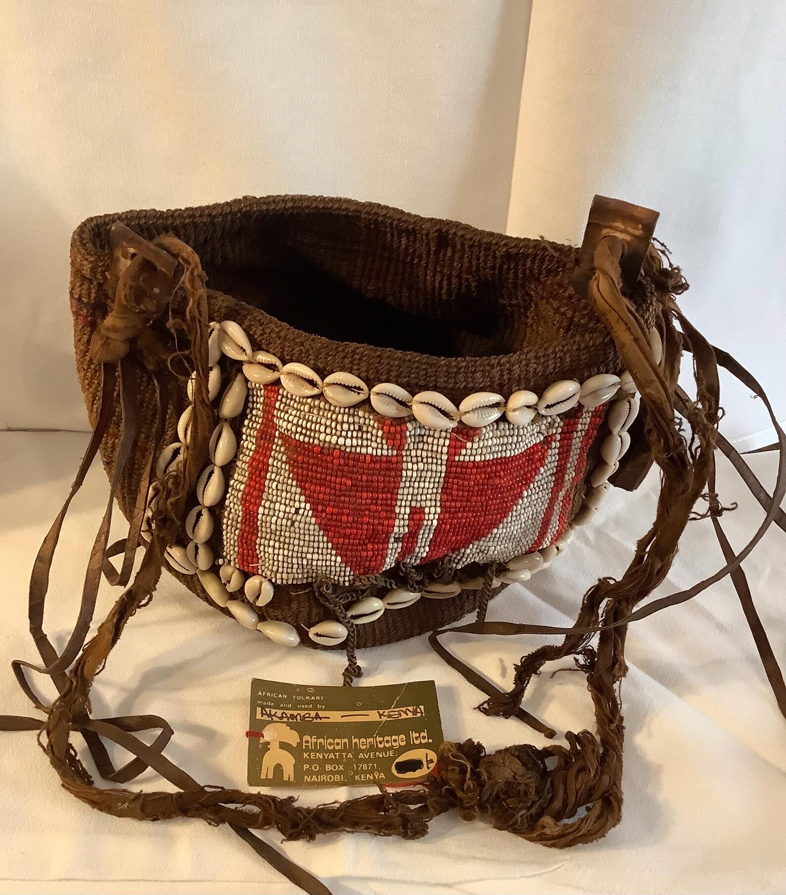 African Akamba Folkart Bag - Etsy