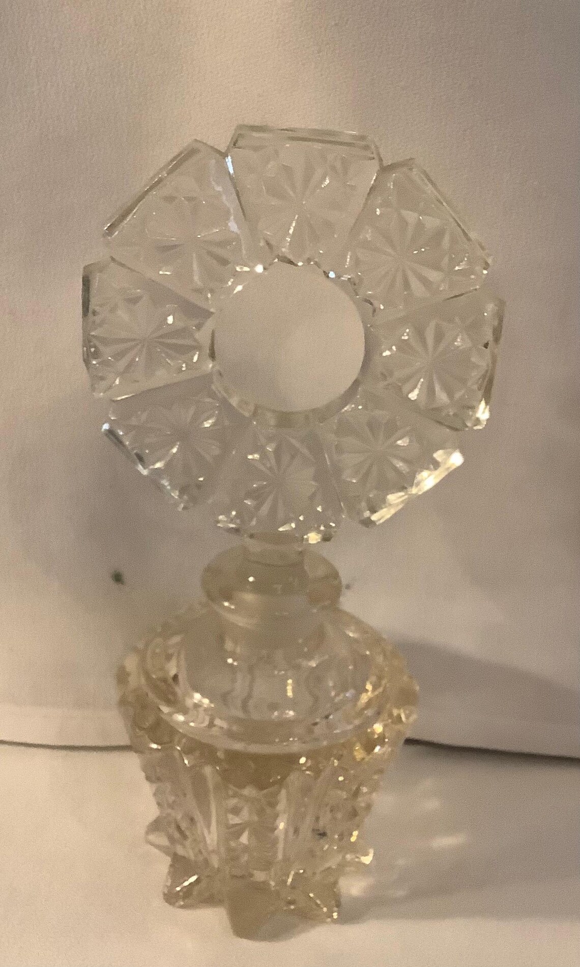 Vintage Perfume Bottle sunburst Pattern. - Etsy