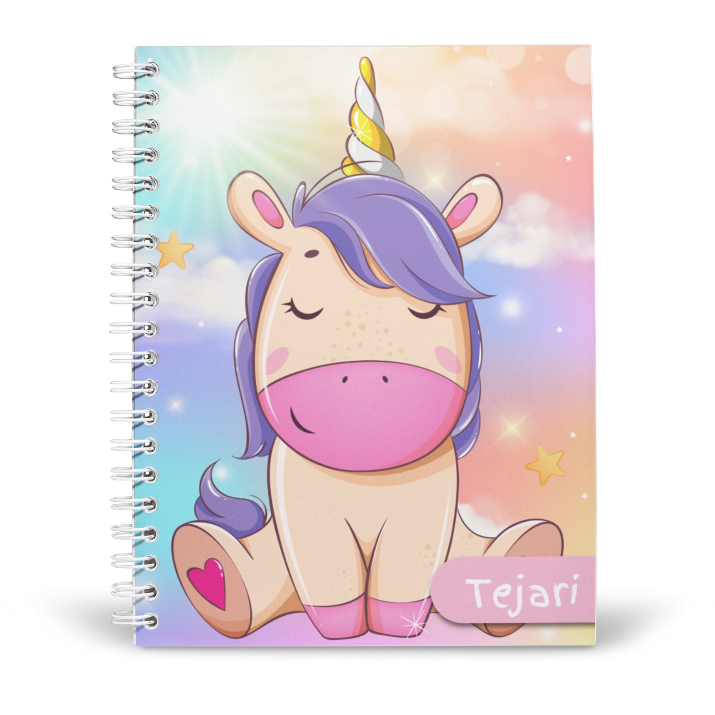 Personalized Unicorn Notebook /journal Unicorn Notebook - Etsy
