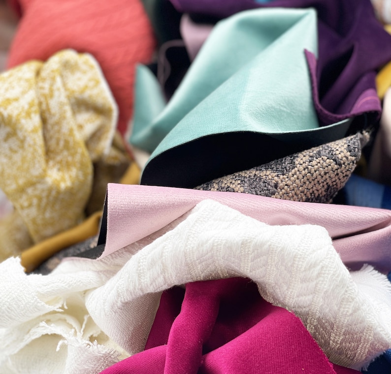 Fabric Scraps, Designer Fabric Bundle, Fabric Remnants, Mystery Bundle ...