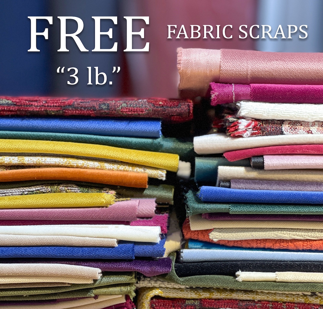 FREE (ALMOST) Fabric Scraps - Pay Only Shipping and Listing Fee!!! - 3 ...