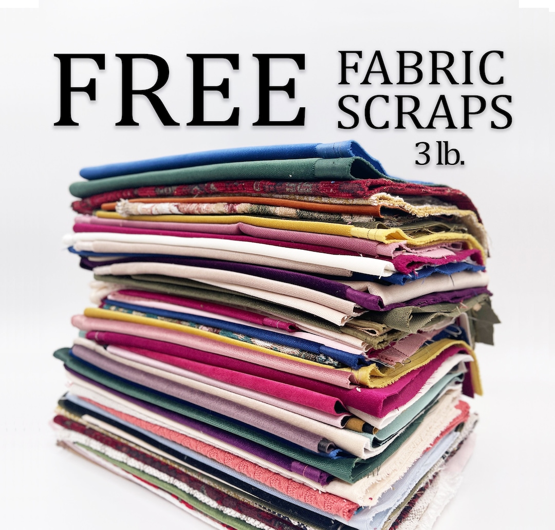 FREE (ALMOST) Fabric Scraps - Pay Only Shipping and Listing Fee!!! - 3 ...