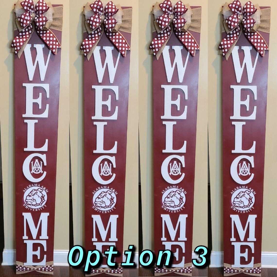 Welcome Sign for Alabama A&M Fans | Etsy