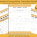 OCD Workbook OCD Therapy Planner Printable Obsessive Compulsive ...