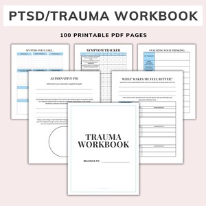 Therapy Worksheets Bundle, CBT Tools for Anxiety, 6 Printable DBT ...