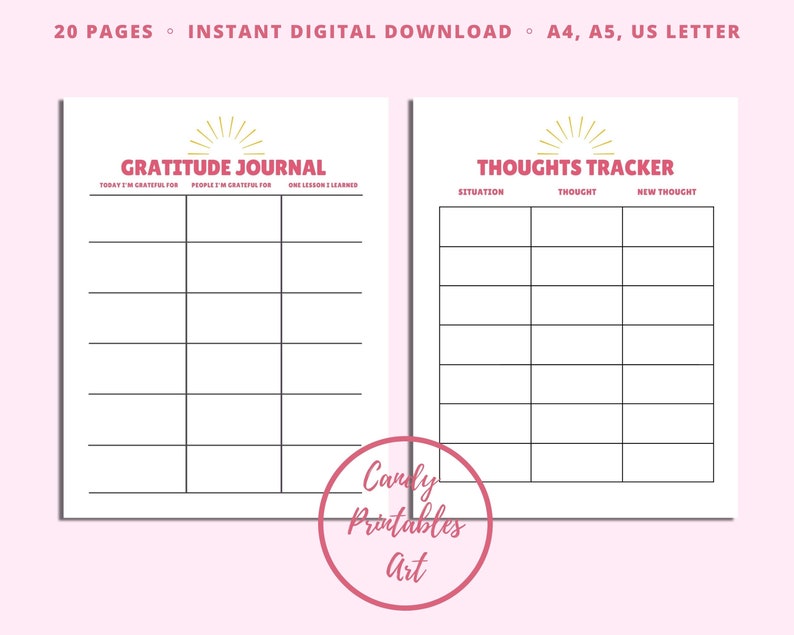 Self Love Journal Self Care Growth Planner Wellness Workbook - Etsy