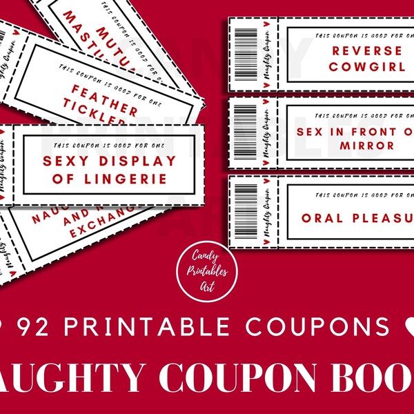 Sexy Coupons Printable Etsy