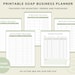 Soap Planner, Printable Soap Business Bundle & Recipe Sheets - Etsy