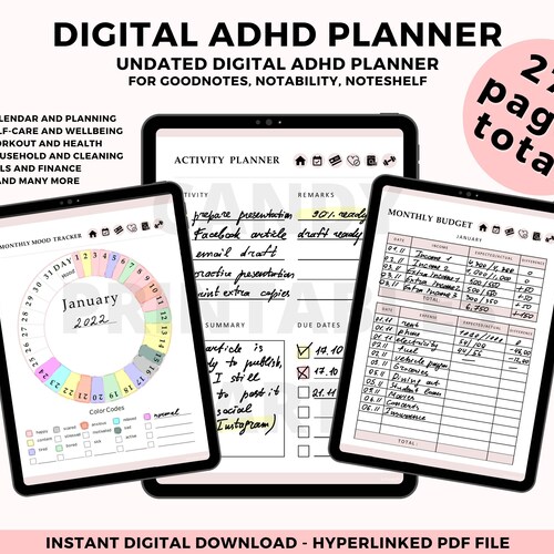 Digital Workout Planner for Goodnotes Notability Workout - Etsy