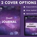Dream Journal Dreams Planner Log Dreaming Interpretation Guide Dream ...