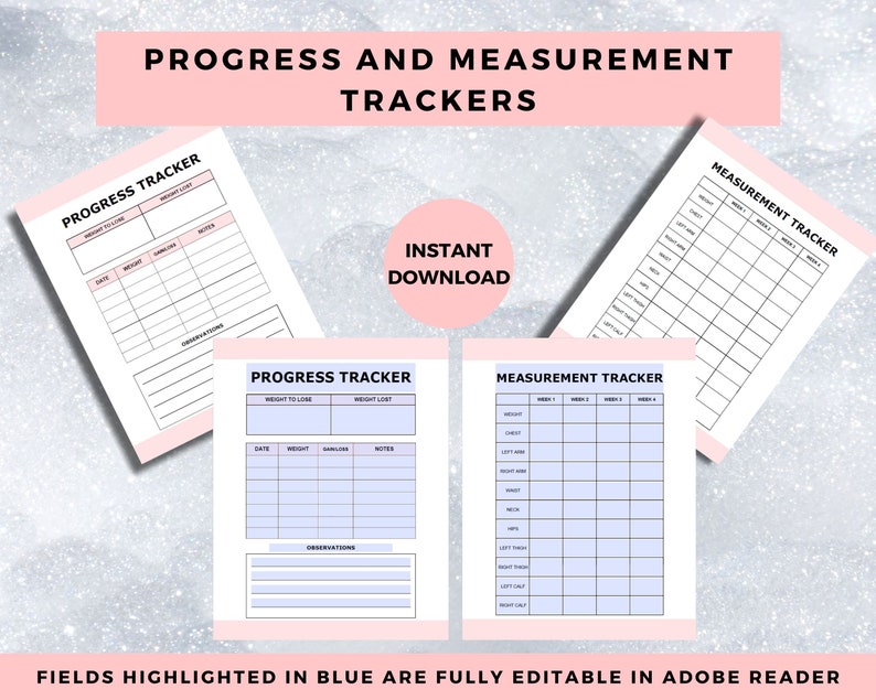 75 Hard Challenge Tracker Editable 75 Hard Journal Andy Etsy Australia