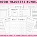 Daily Mood Tracker Printable, Monthly Emotion Chart for Teen - Etsy