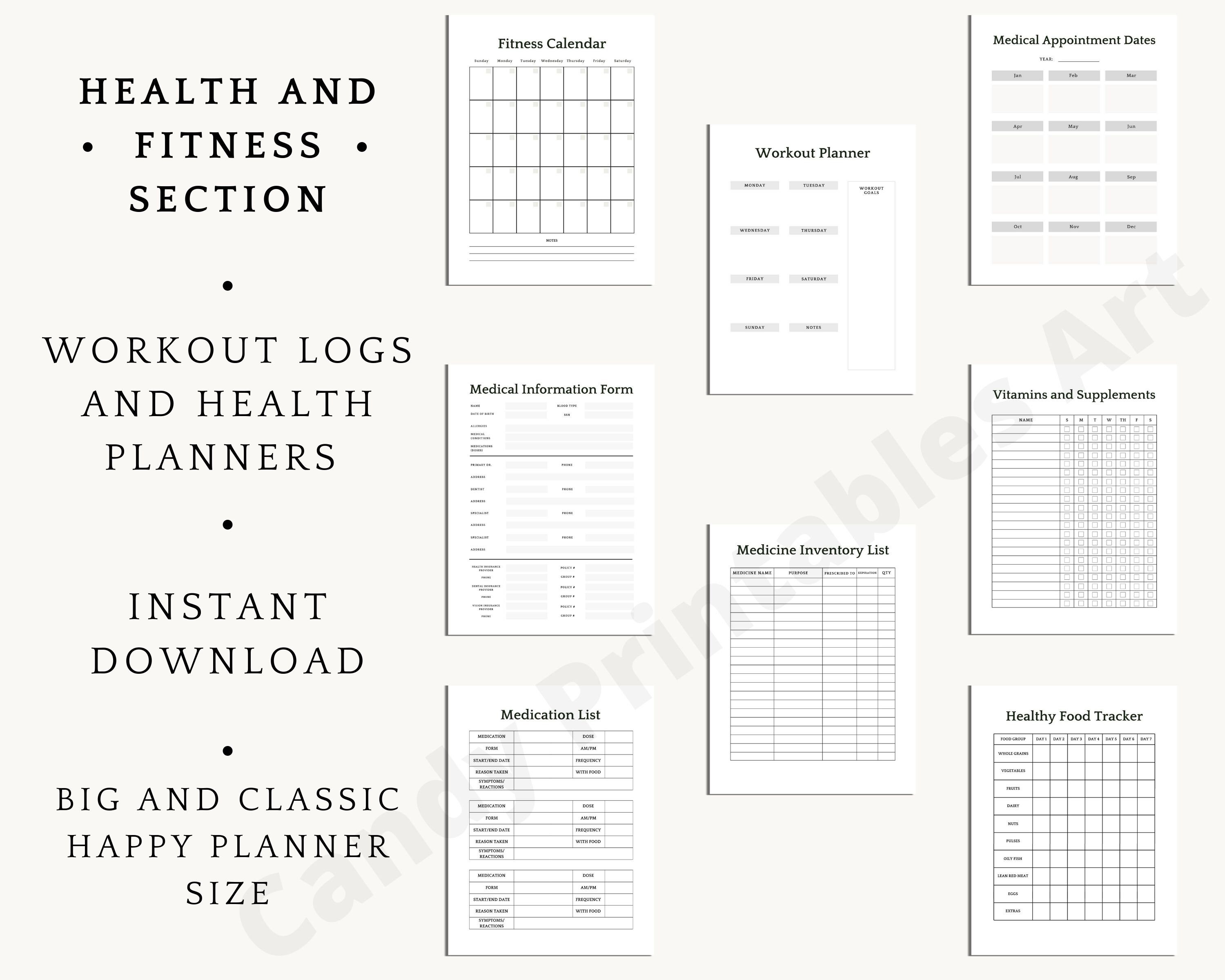 Home Management Binder Printable, Checklists for Household Organization ...