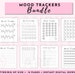 Daily Mood Tracker Printable, Monthly Emotion Chart for Teen - Etsy