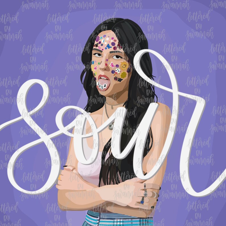 Digital Bundle of 4 Olivia Rodrigo sour Album - Etsy UK