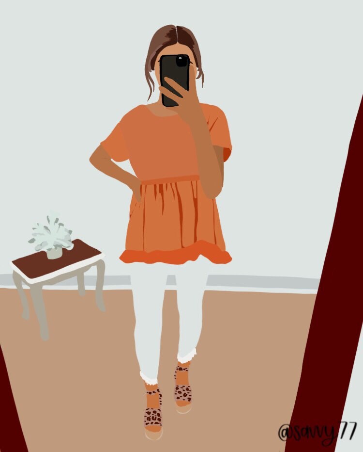 Custom Digital Painting Drawing Illustration Art Gift, Family, Friends ...