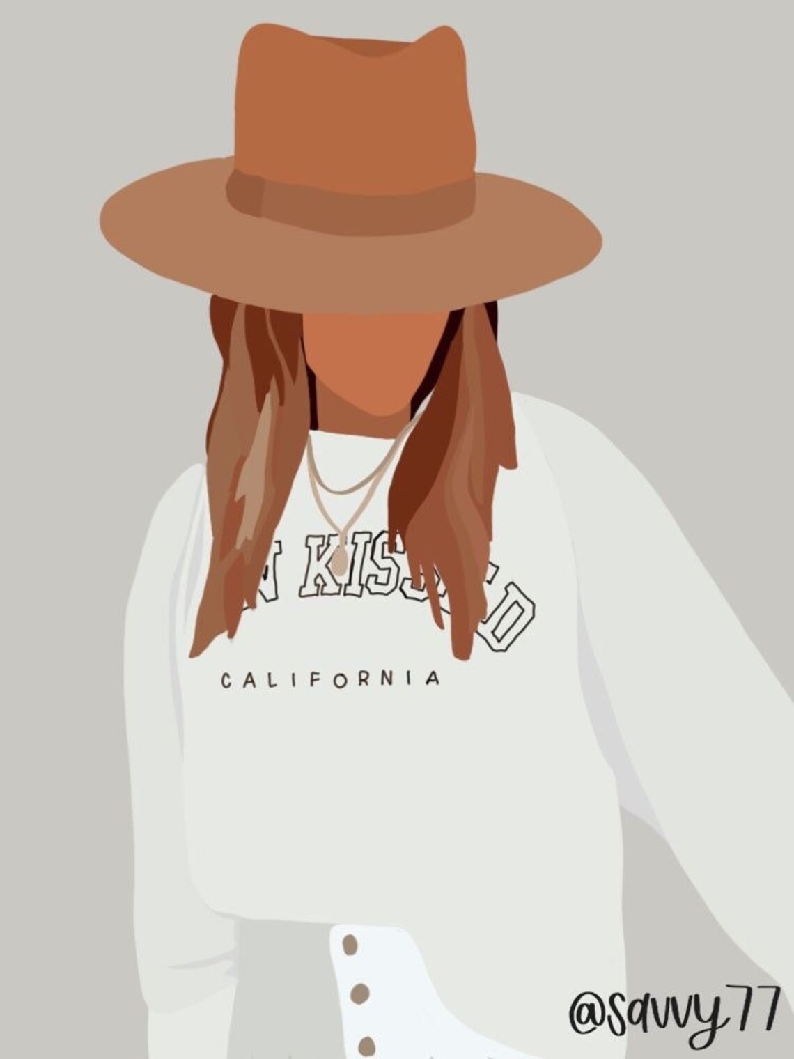 Custom Digital Painting Drawing Illustration Art Gift - Etsy