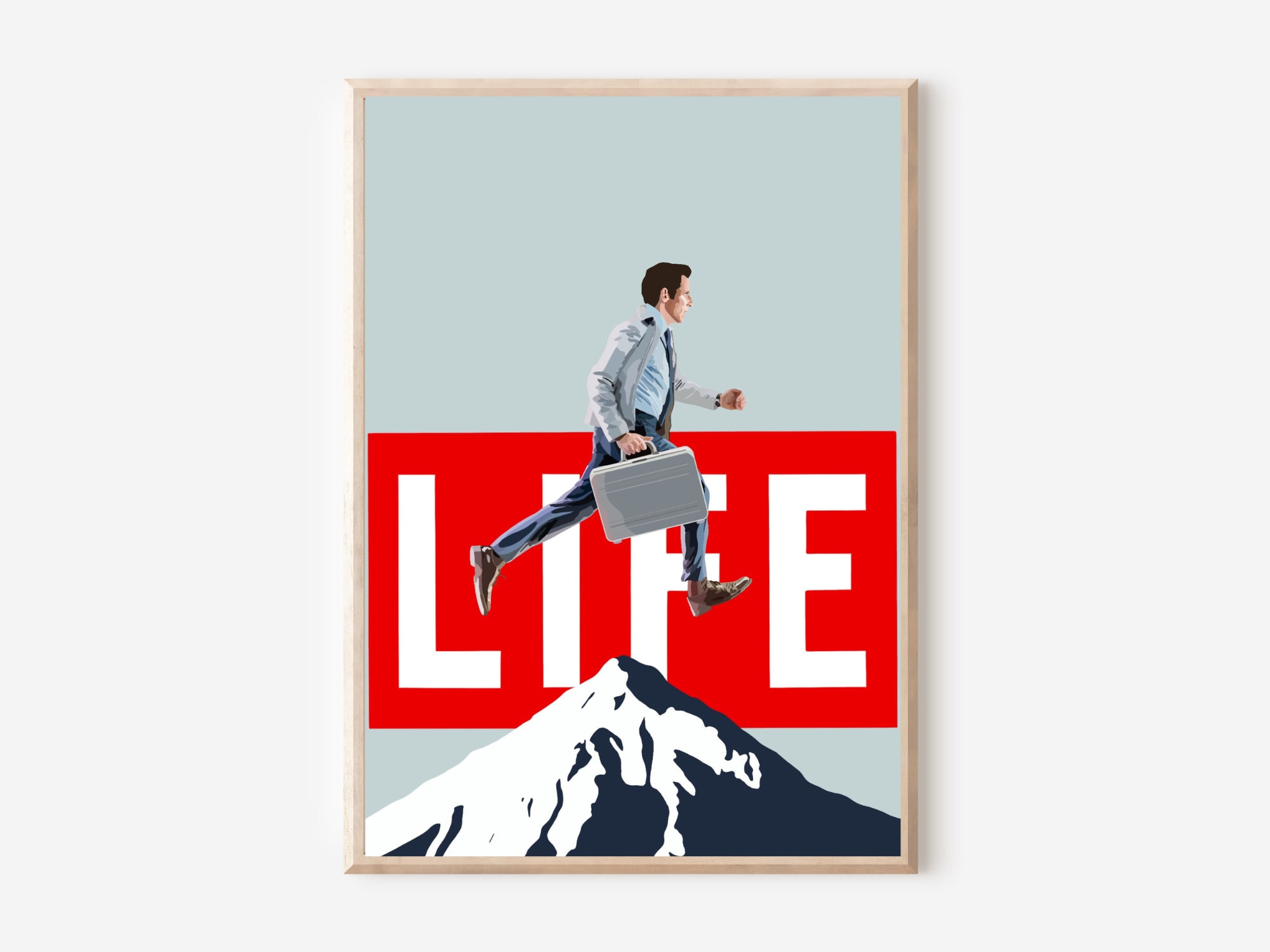 Walter Mitty | Life Motto | Inspirational Art | Adventure Art | Travel ...