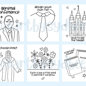 General Conference Coloring | General Conference Printable | General ...