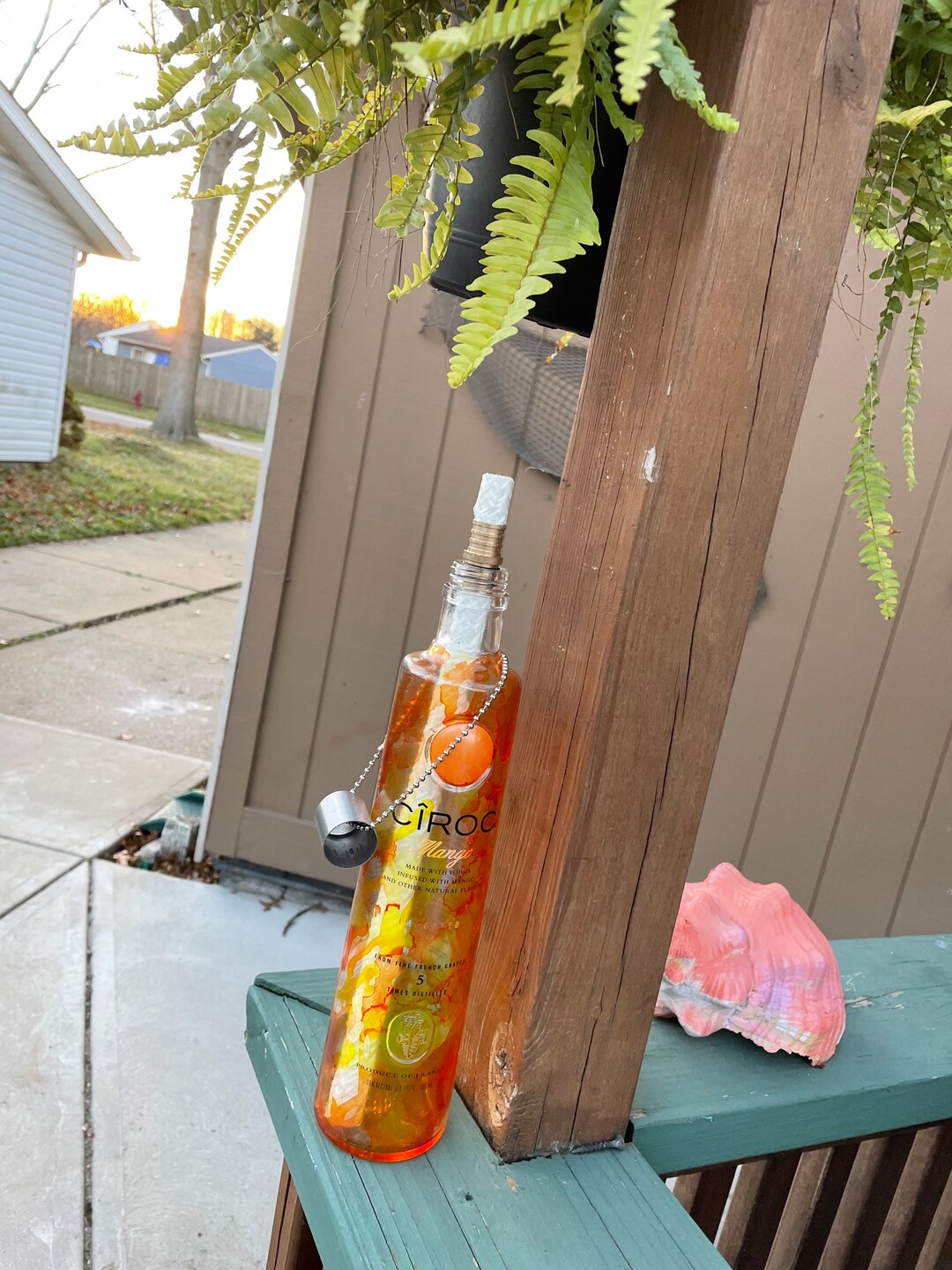 Ciroc Vodka Tiki Torch - Etsy