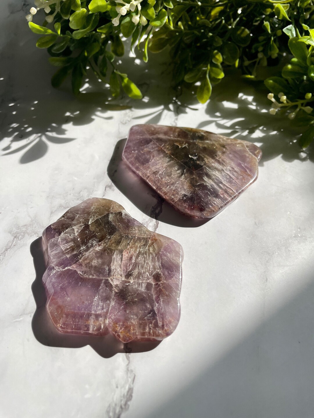 Super Seven Polished Slabs | Melody Stone Slab Crystals | Gems ...