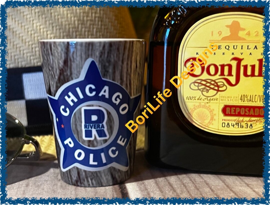 Personalized: CPD Design Chicago Police Star With Family Name Shot ...