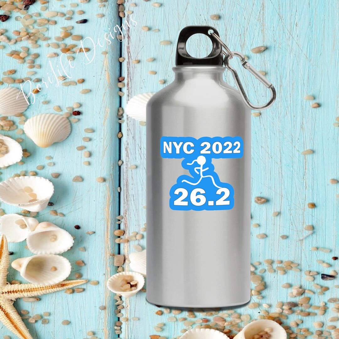 NYC Girl Marathon Runner Sticker 26.2 Design - Etsy