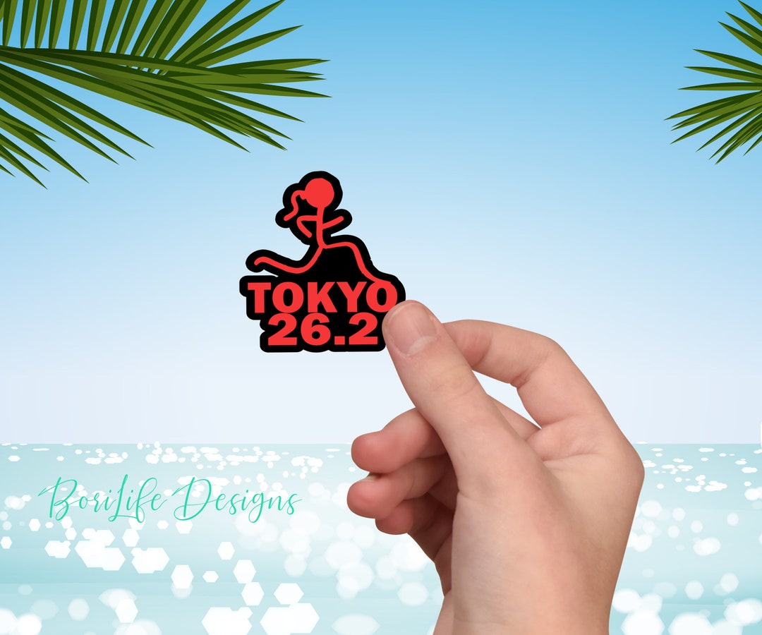 Tokyo Marathon Runner Sticker 26.2 Design, World Major, Marathons - Etsy