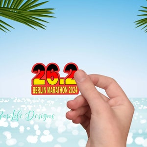 Berlin Marathon 2024 Stickers, Major Marathons, World Majors, Boston ...