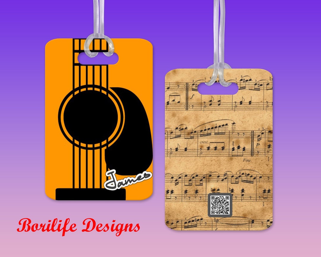 Personalized Double-sided Sublimation Printed Luggage/computer Tag With ...