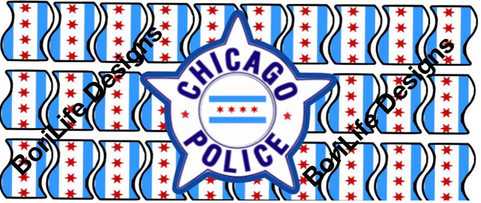 Chicago Gifts: Unique Chicago Flags & Chicago Police Star | Etsy