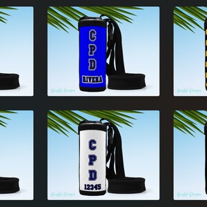 CPD Letter Design 20 OZ. Skinny Tumbler Holder , Tumbler, Water Tumblet ...
