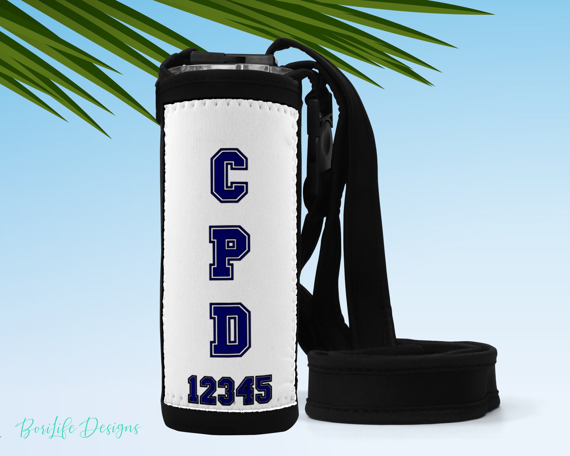 CPD Letter Design 20 OZ. Skinny Tumbler Holder Tumbler - Etsy