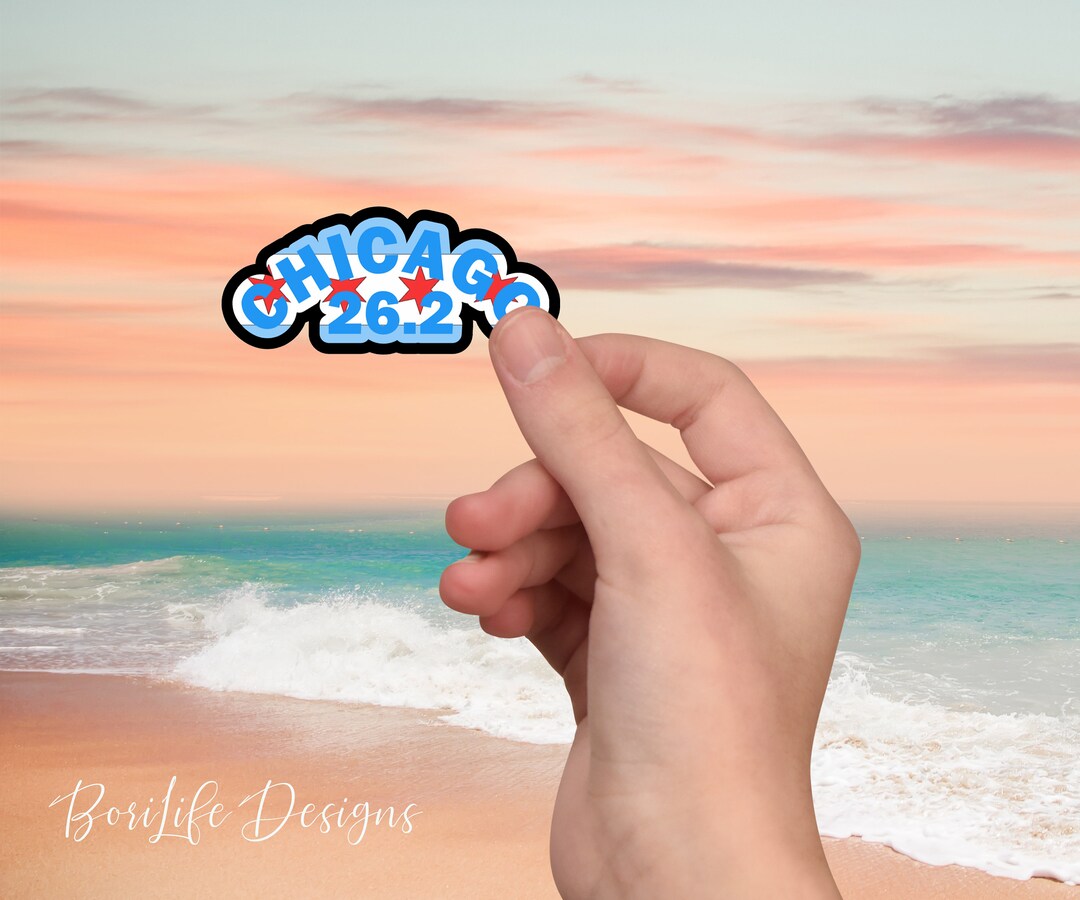 Chicago Marathon Sticker 26.2 Designs - Etsy