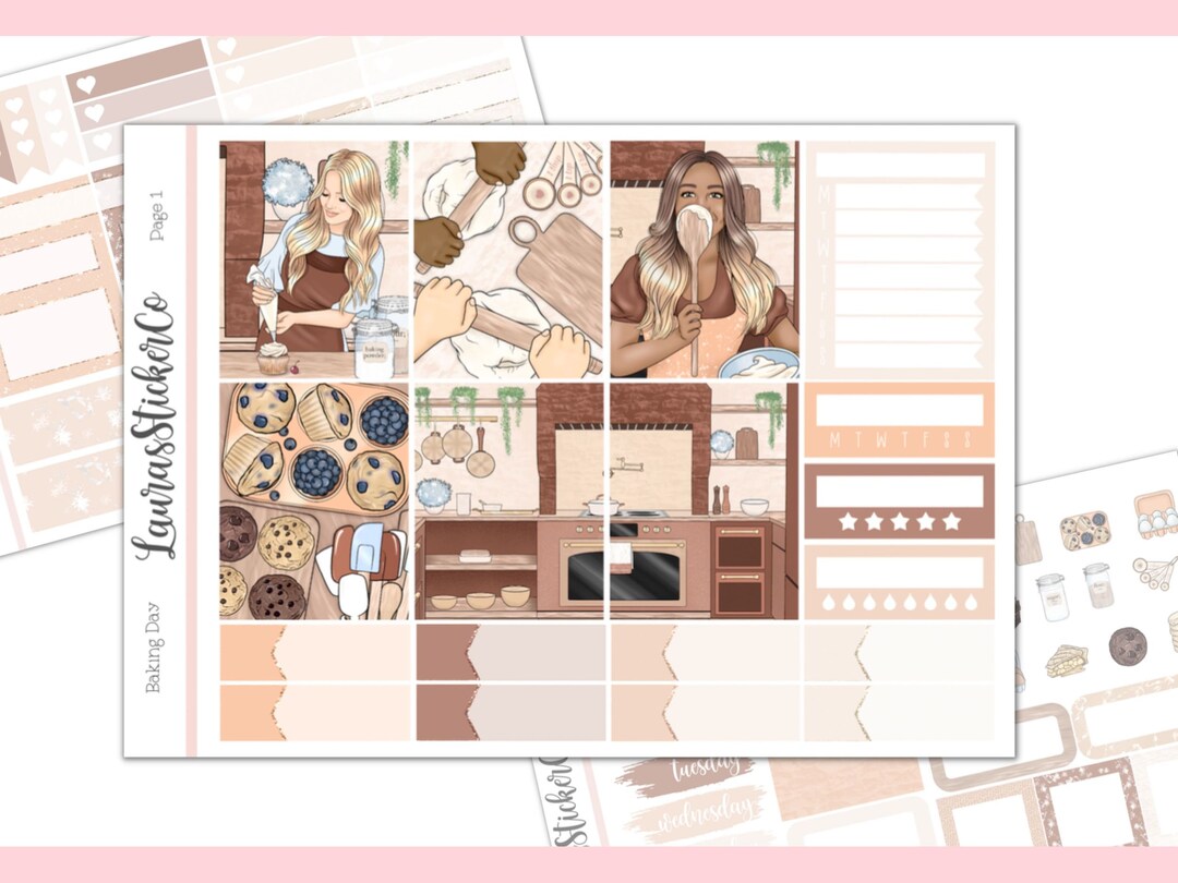 Mini Sticker Kit Weekly Kit, Functional Stickers, Journals, Planners ...