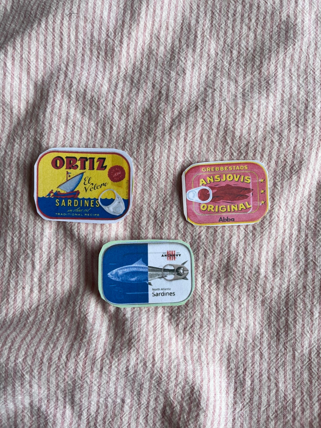 Sardine Can Stickers, Trendy Journaling Decals - Etsy