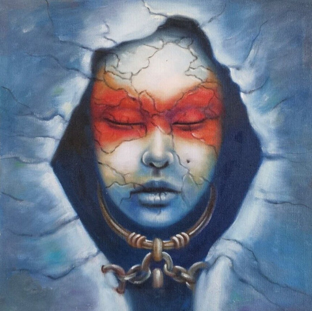 Surrealist Original Oil Painting on Canvas, - Etsy