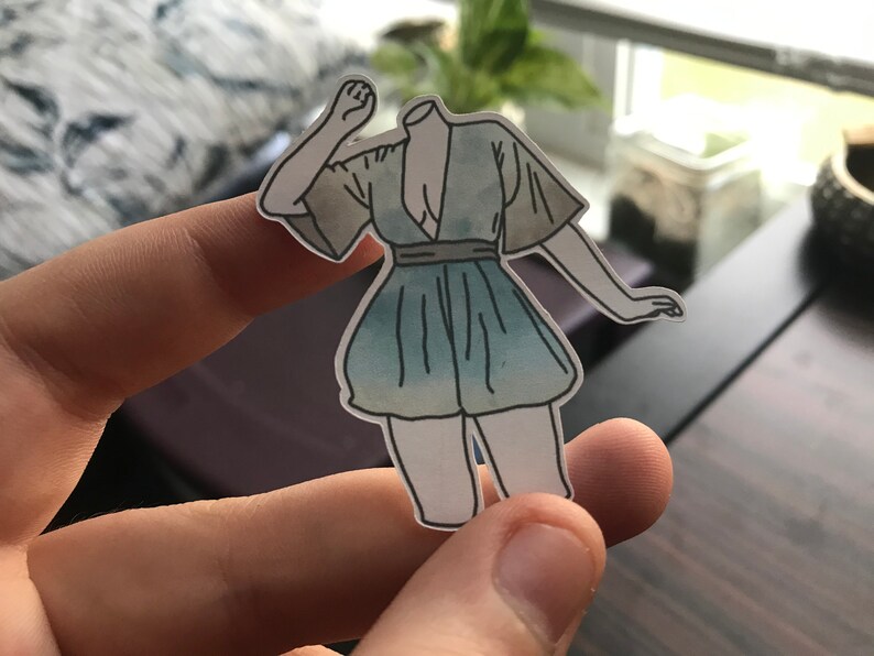 Female Body Sticker, Woman Sticker, Body Positivity, Body Neutrality ...