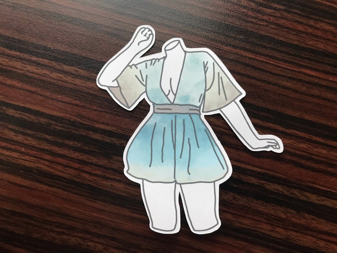 Female Body Sticker, Woman Sticker, Body Positivity, Body Neutrality ...