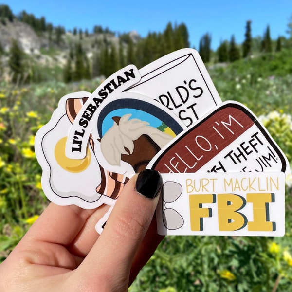 The Office Park and Rec Stickers - Etsy