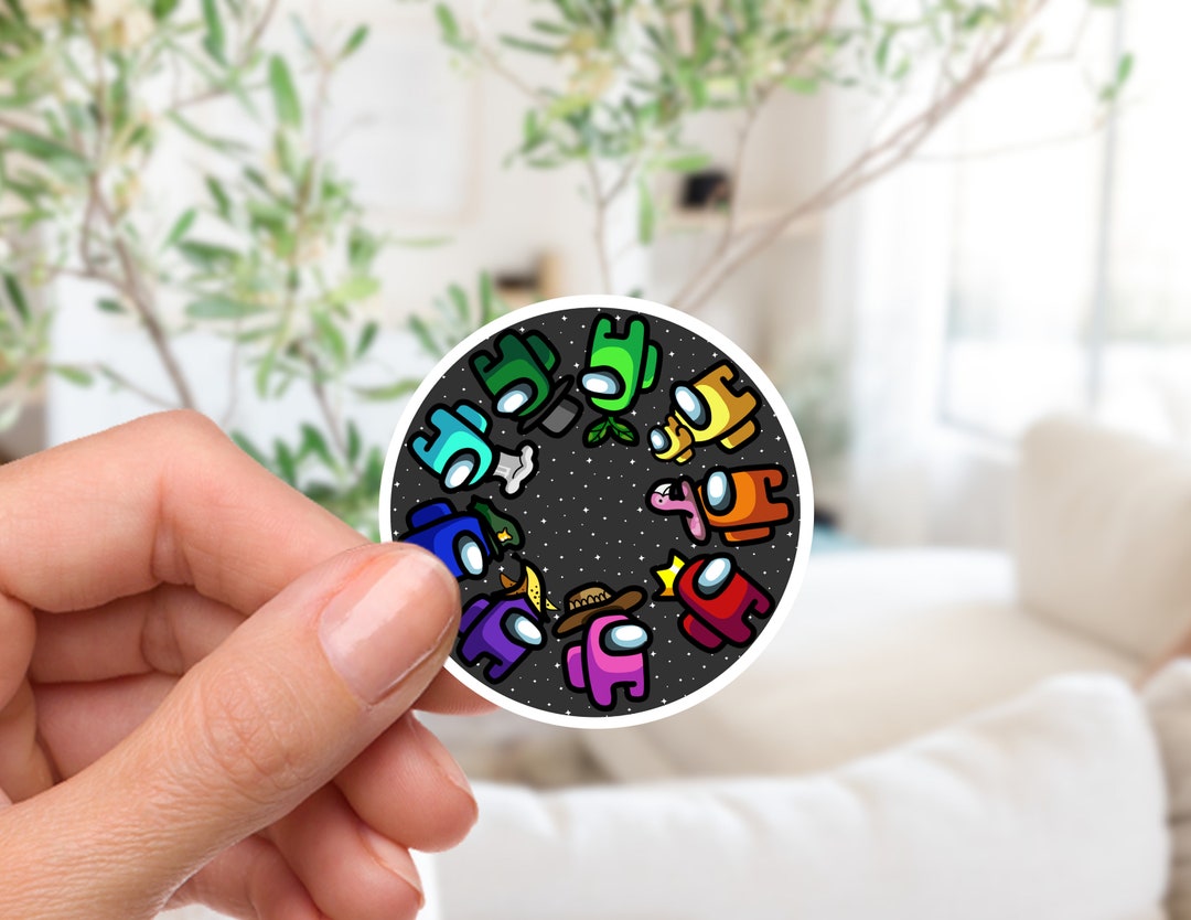 Among Us Art Sticker - Etsy