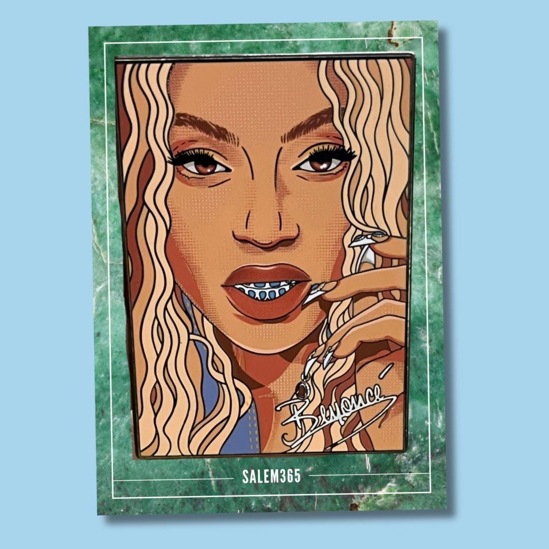 ARTBOOK Cowboy Carter Inspired Enamel Pin - Etsy