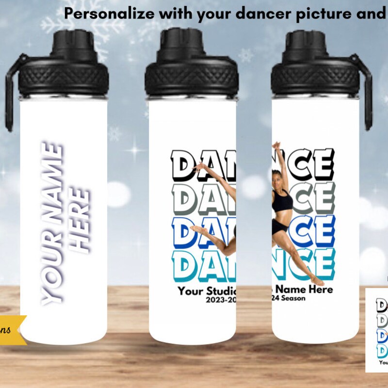 Dance Water Bottle - Etsy