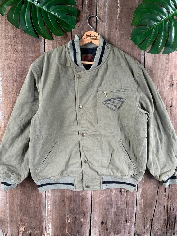 RARE!! Bomber Jacket BA-TSU Japanese Brand - Gem